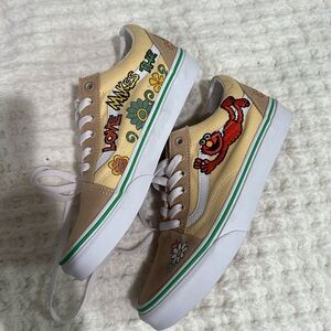 Vans | Shoes | Vans Womens Elmo Sesame Street Limited Edition Vans ...